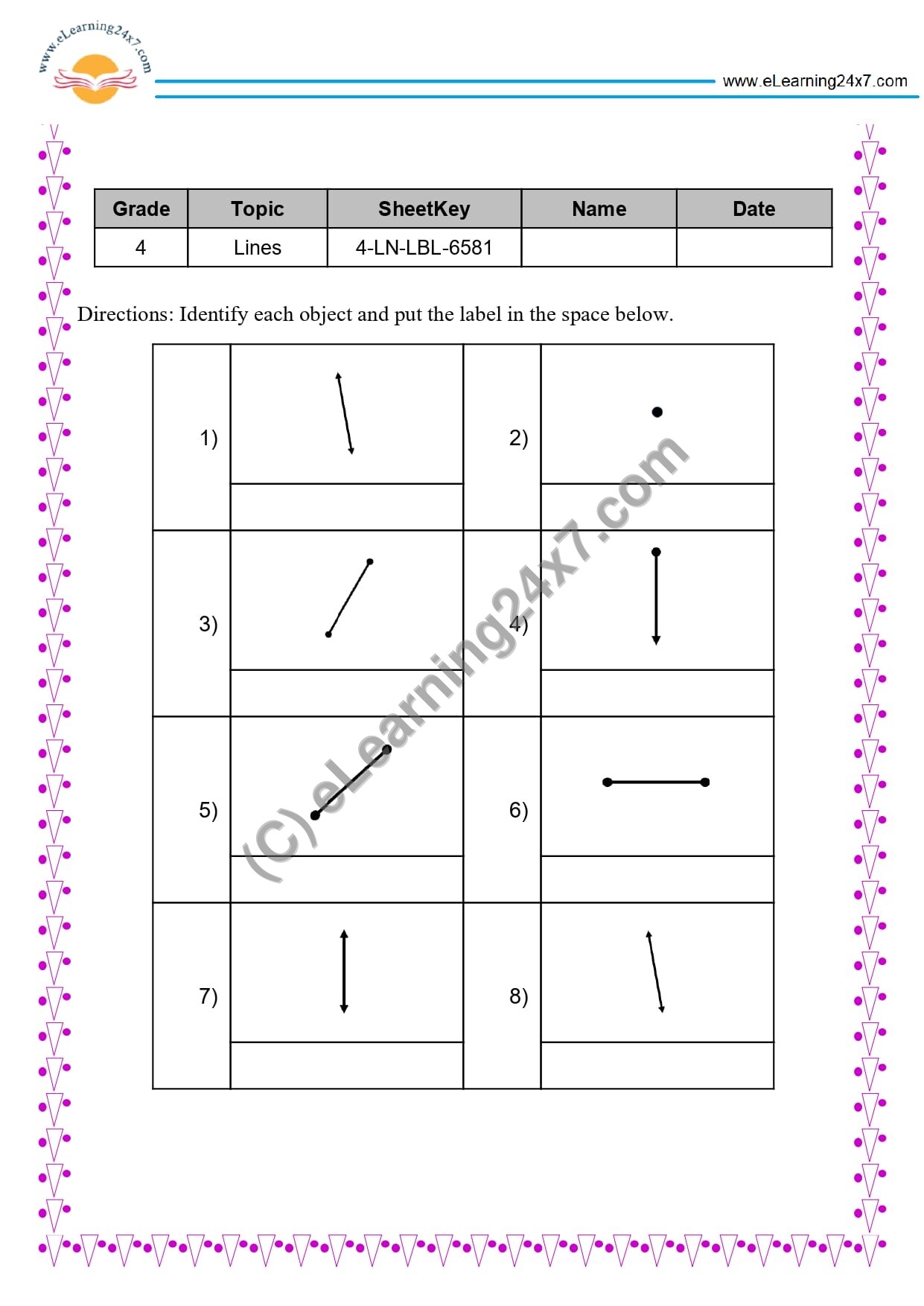 Label Line - https://eLearning24x7.com