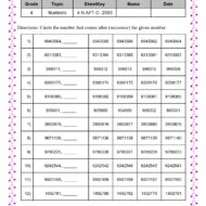 Numbers and Number System For Grade 4 - https://eLearning24x7.com