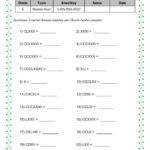 Roman Numerals Worksheets For Grade 5 - https://eLearning24x7.com