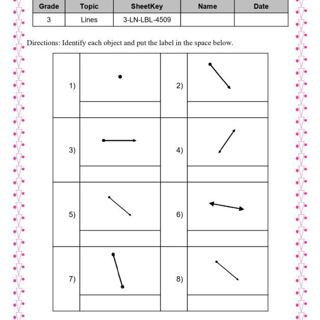Geometry Worksheets For Grade 3 - https://eLearning24x7.com